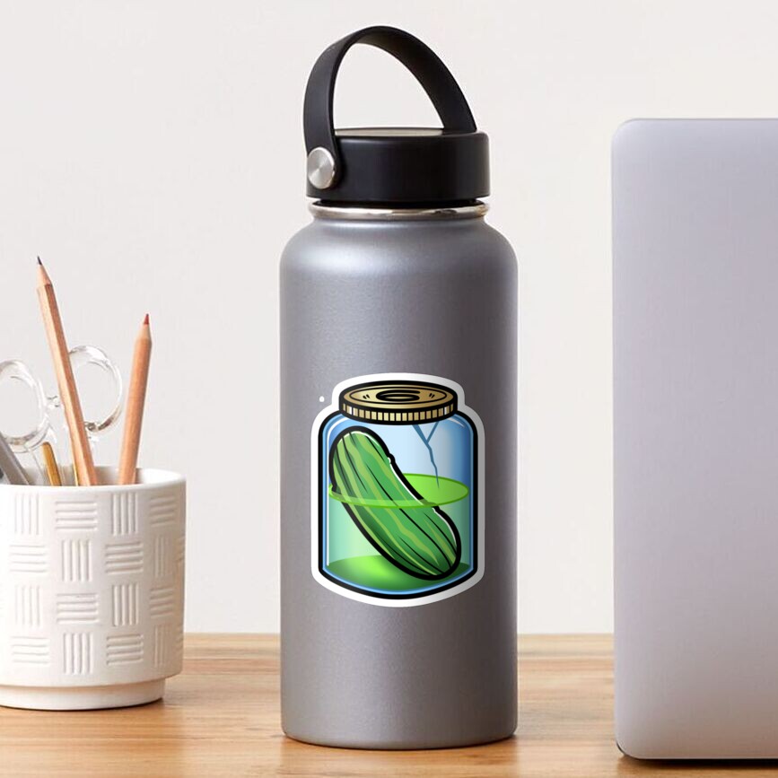 "Pickle jar" Sticker for Sale by s1xhundr3d | Redbubble