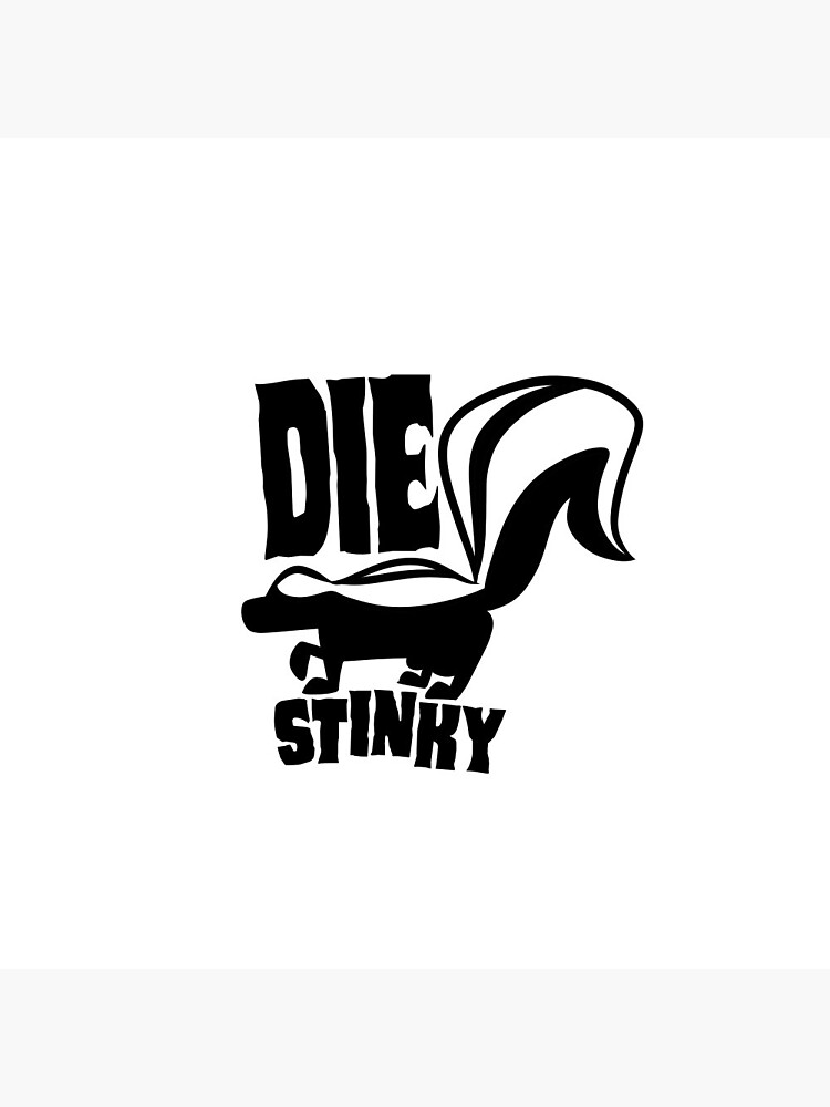 Die Stinky (Silhouette/Side Profile) Pin Button sold by Belén | SKU ...