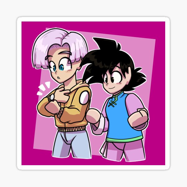 "Goten & Trunks DBHC cute duo" Sticker for Sale by Itz-Pandora | Redbubble