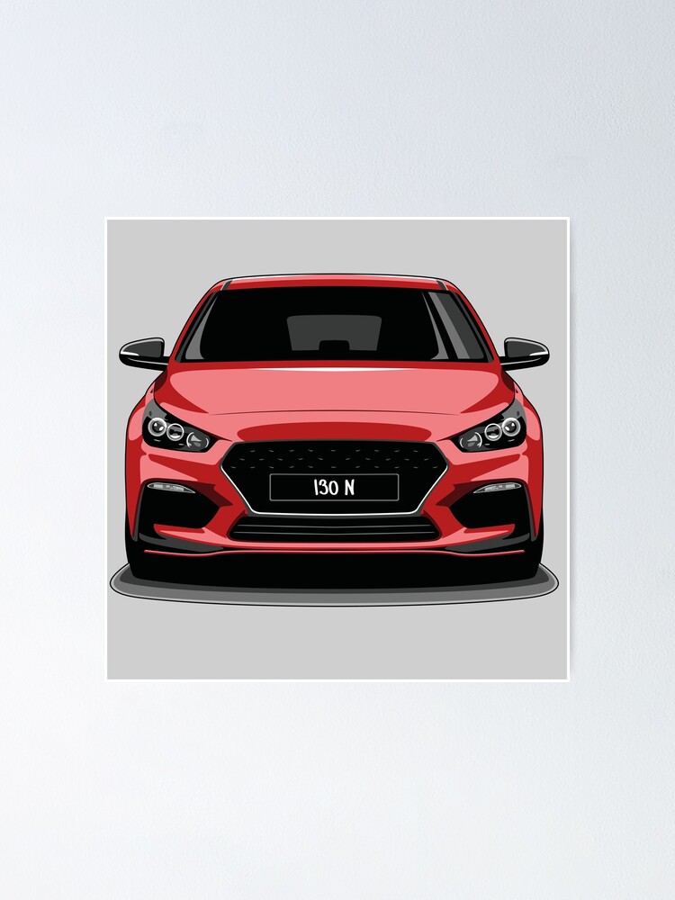 "I30N - vector drawing" Poster for Sale by yohannlp | Redbubble