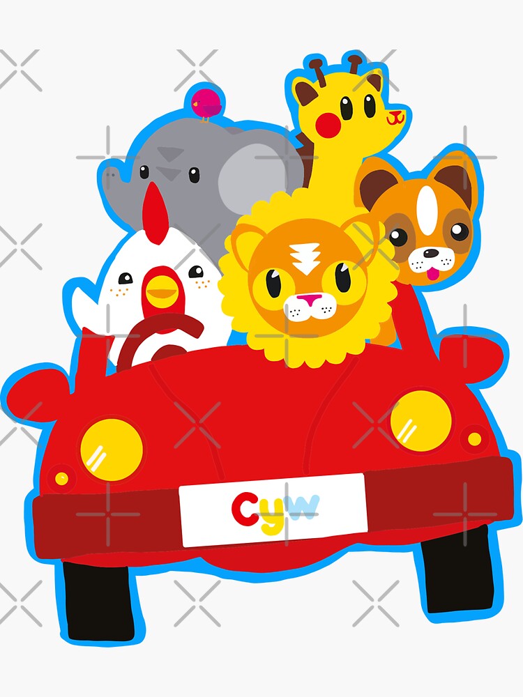 "Cyw S4C artwork" Sticker for Sale by Phoebestorm | Redbubble