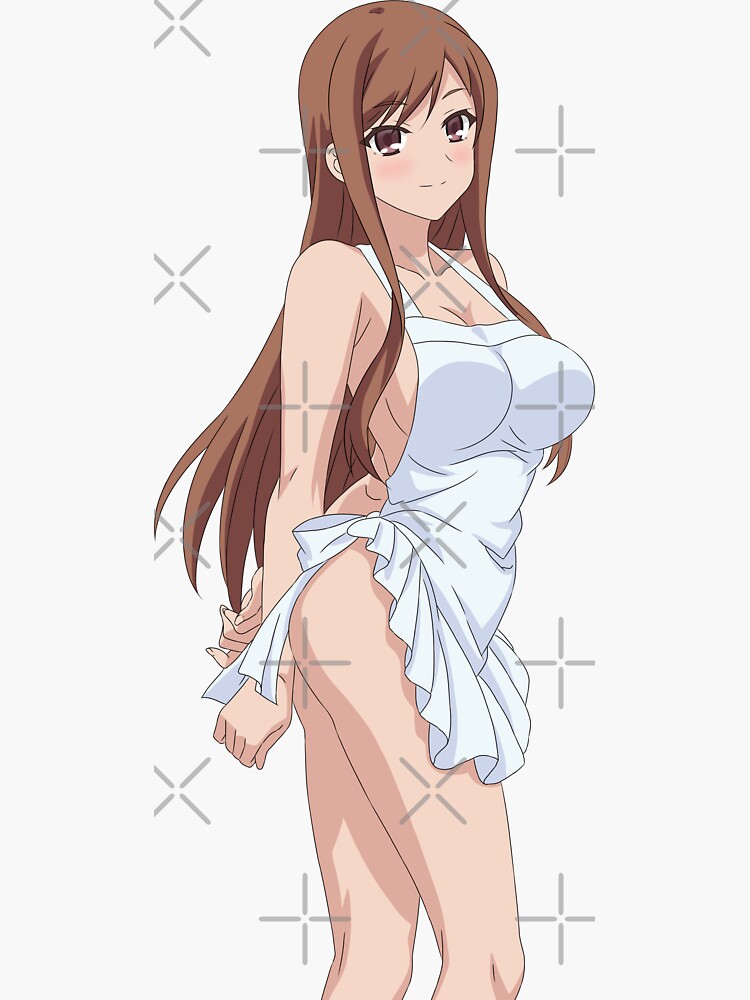 " sexy Ayane apron - Overflow" Sticker for Sale by Shugoku | Redbubble