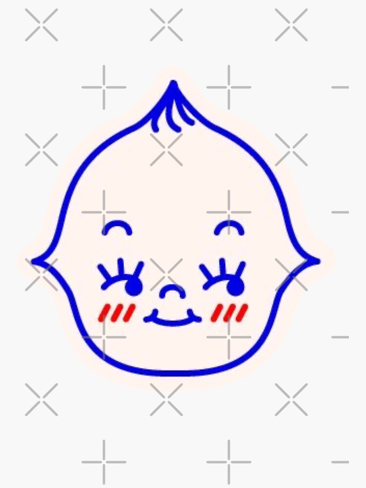 "Kewpie sticker tattoo" Sticker for Sale by vuvuz | Redbubble