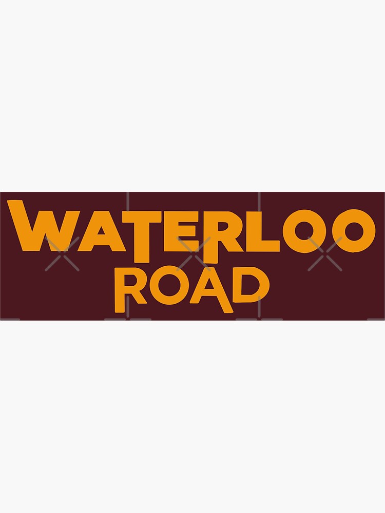 "Waterloo road logo" Sticker for Sale by Phoebestorm | Redbubble