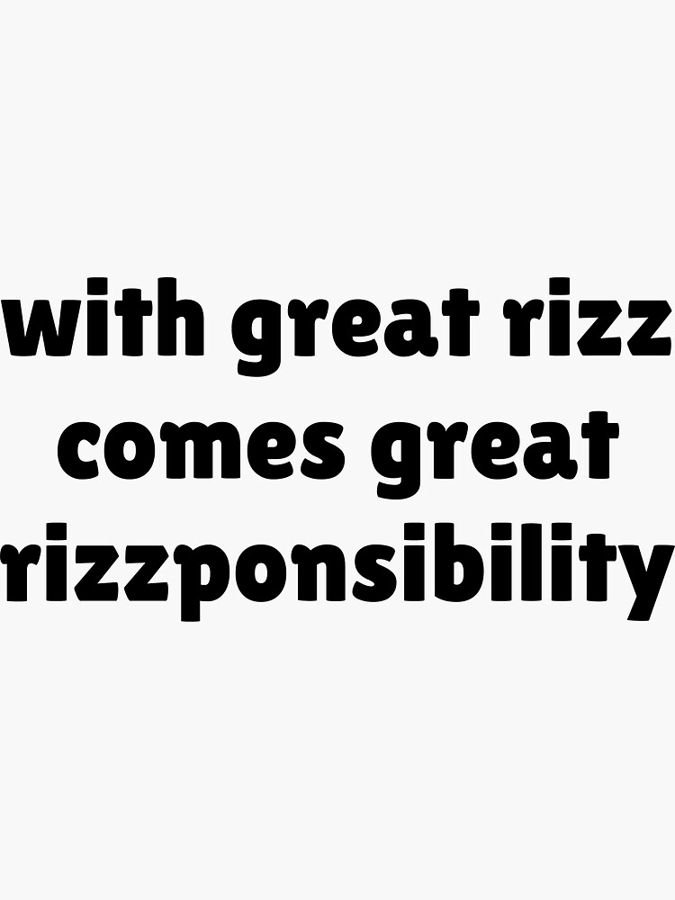 "The Rizz Master" Sticker for Sale by poopigames | Redbubble