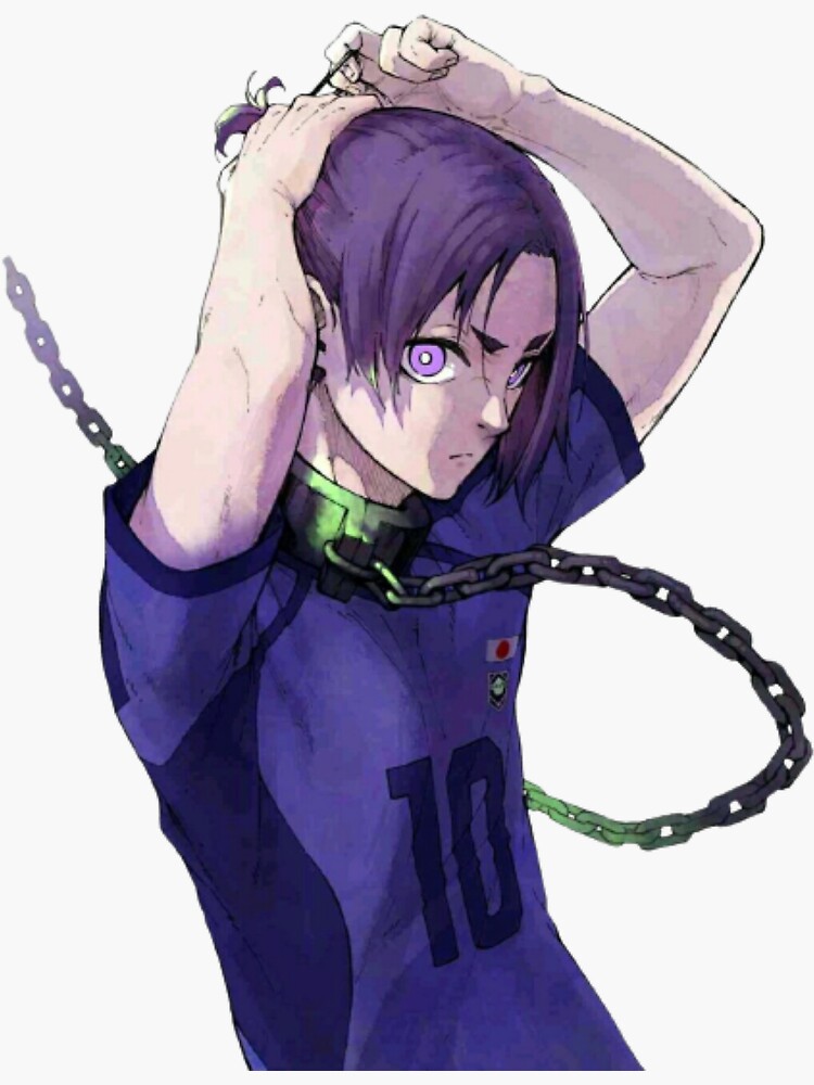 "Mikage Reo Blue Lock" Sticker for Sale by Laconfrerie | Redbubble