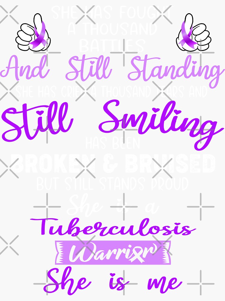 "Tuberculosis Warrior SHE IS ME - Support Tuberculosis Fighter Gifts ...