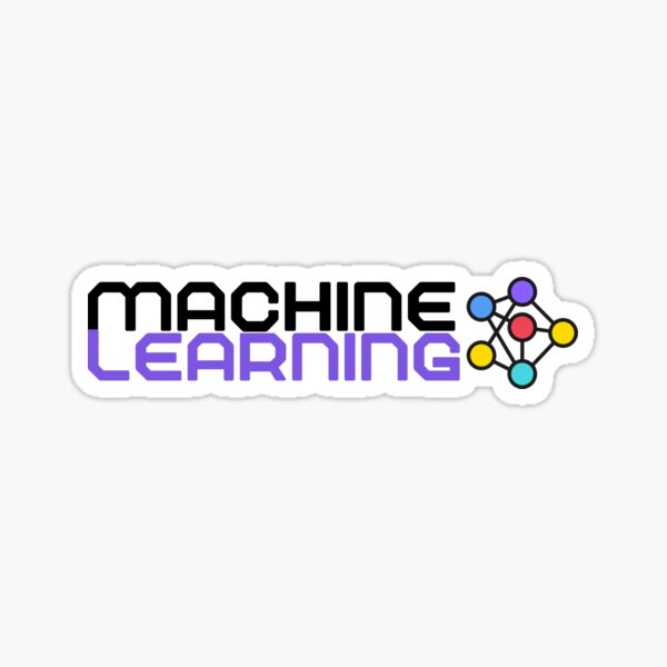 "machine learning" Sticker for Sale by jesium | Redbubble