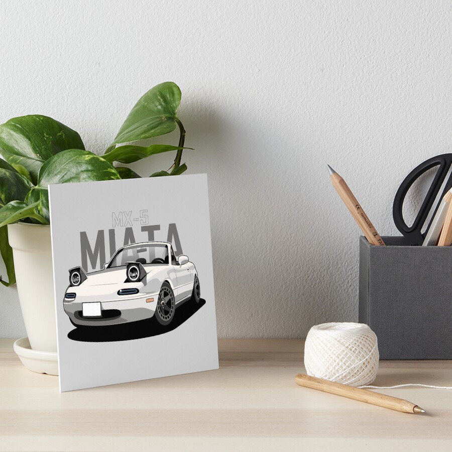 "mazda miata mx5 - vector drawing" Poster by yohannlp | Redbubble