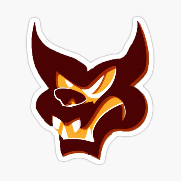 "Arizona State Sun Devil" Sticker for Sale by Griesigns | Redbubble