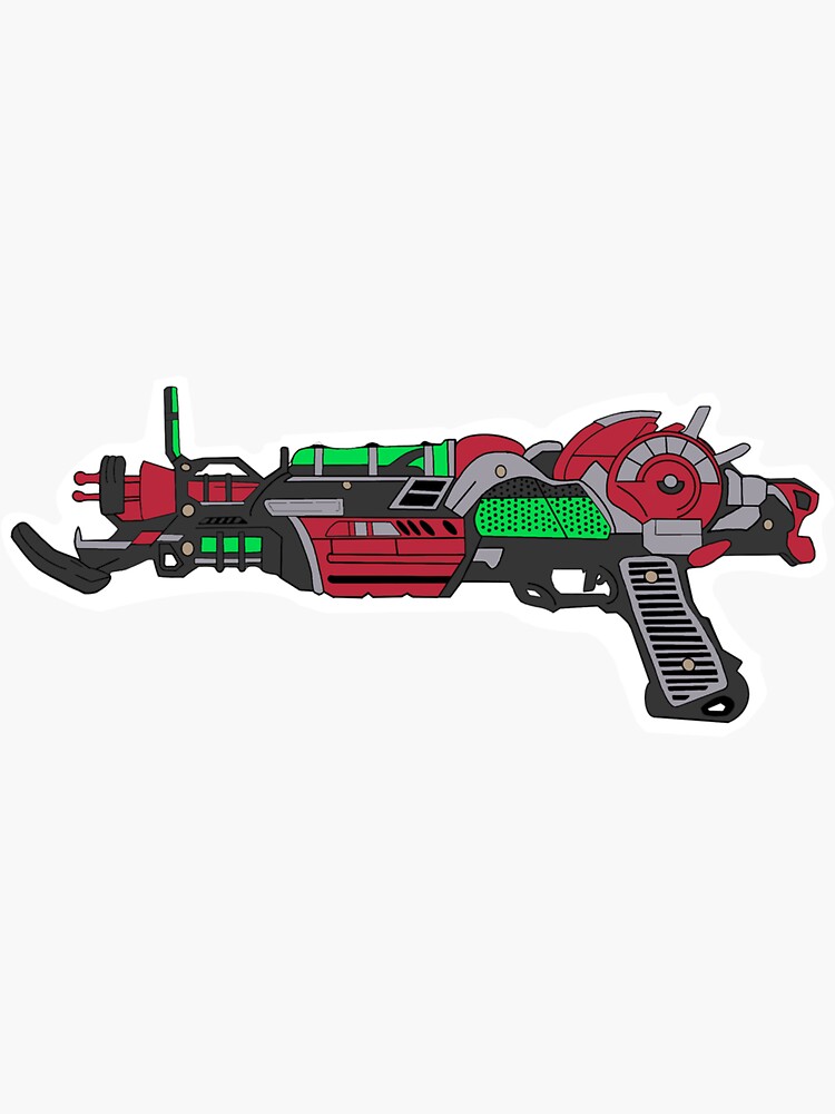"Ray Gun MK2" Sticker for Sale by alexwil02 | Redbubble