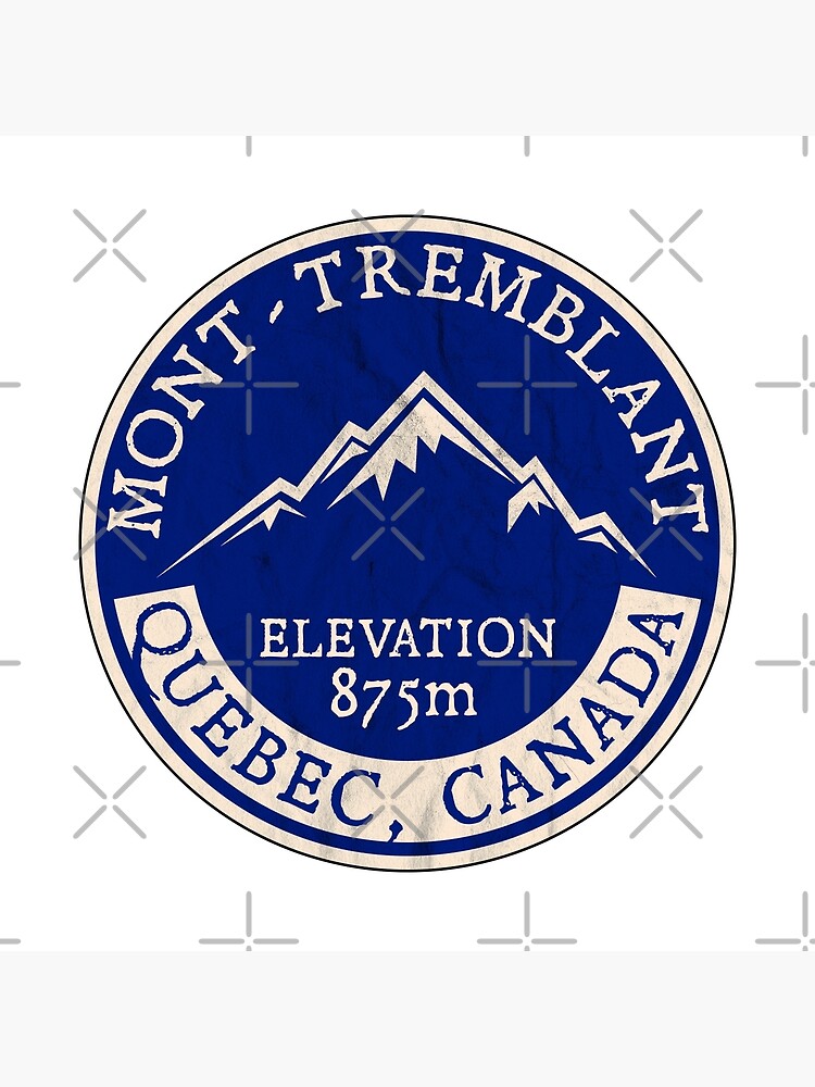 Mont Tremblant Canada Skiing Quebec Ski Premium Matte Vertical Poster ...