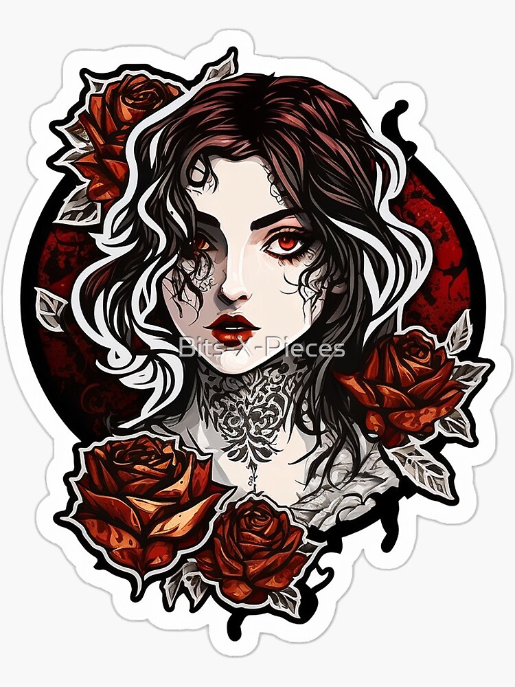 "Gothic Rose Dark and Edgy Designs for Gothic Enthusiasts Rose Delight ...