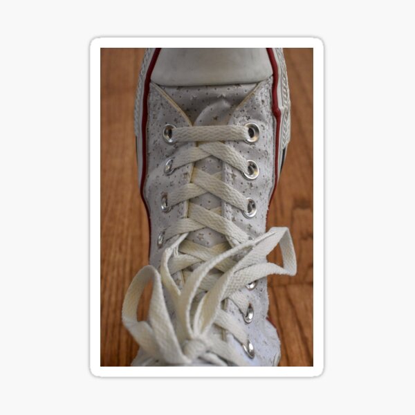 "High Top Shoe Vertical" Sticker for Sale by SOSIllustration | Redbubble