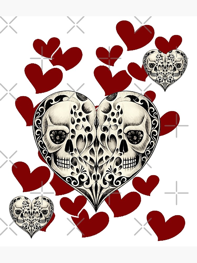 Imágenes De Corazones Y Calaveras