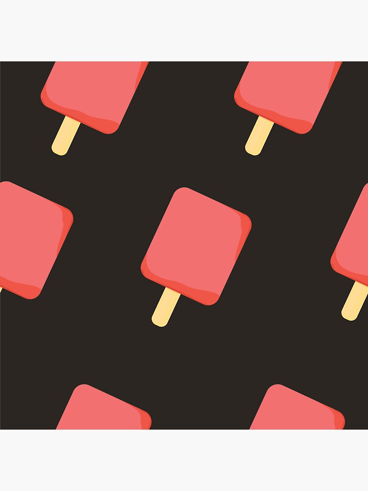 "Strawberry Ice Stick" Sticker for Sale by Revaldy | Redbubble