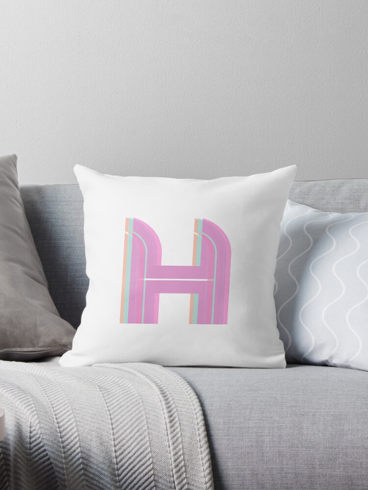 "H Initial" Sticker for Sale by dinafried23 | Redbubble
