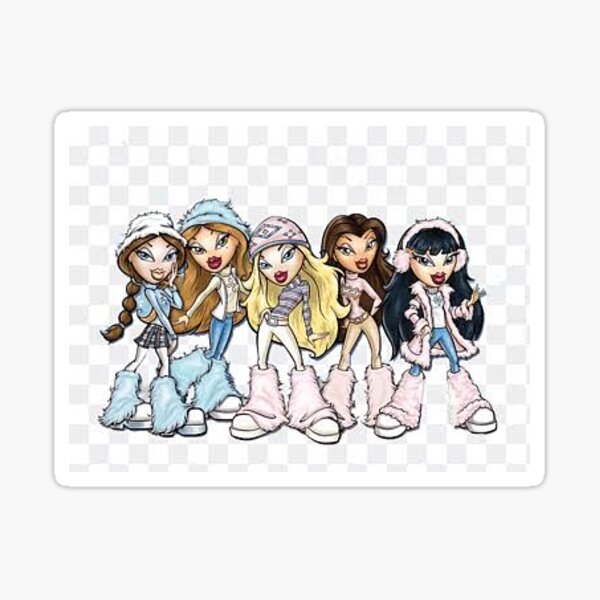 "Bratz aesthetic girl group" Sticker for Sale by EdenRenee23 | Redbubble