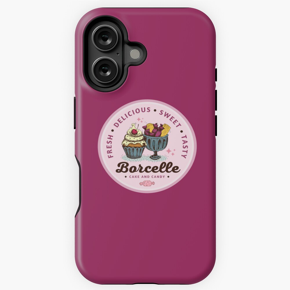 "Borcelle Cake and Candy Bakery Logo" Sticker for Sale by ...