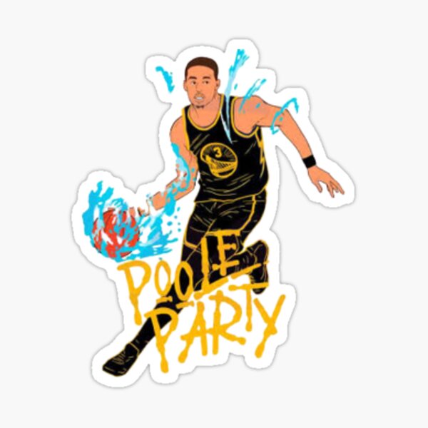 " Jordan poole 3 - jordan poole jersey" Sticker for Sale by sagestar ...