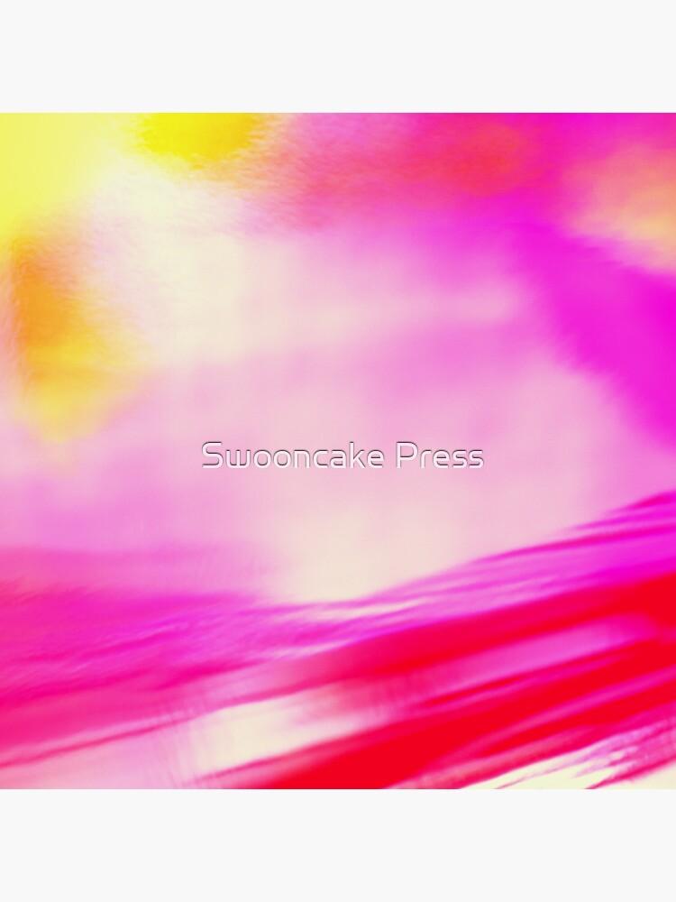 "HOT PINK ABSTRACT ART" Sticker for Sale by mistivelvet | Redbubble