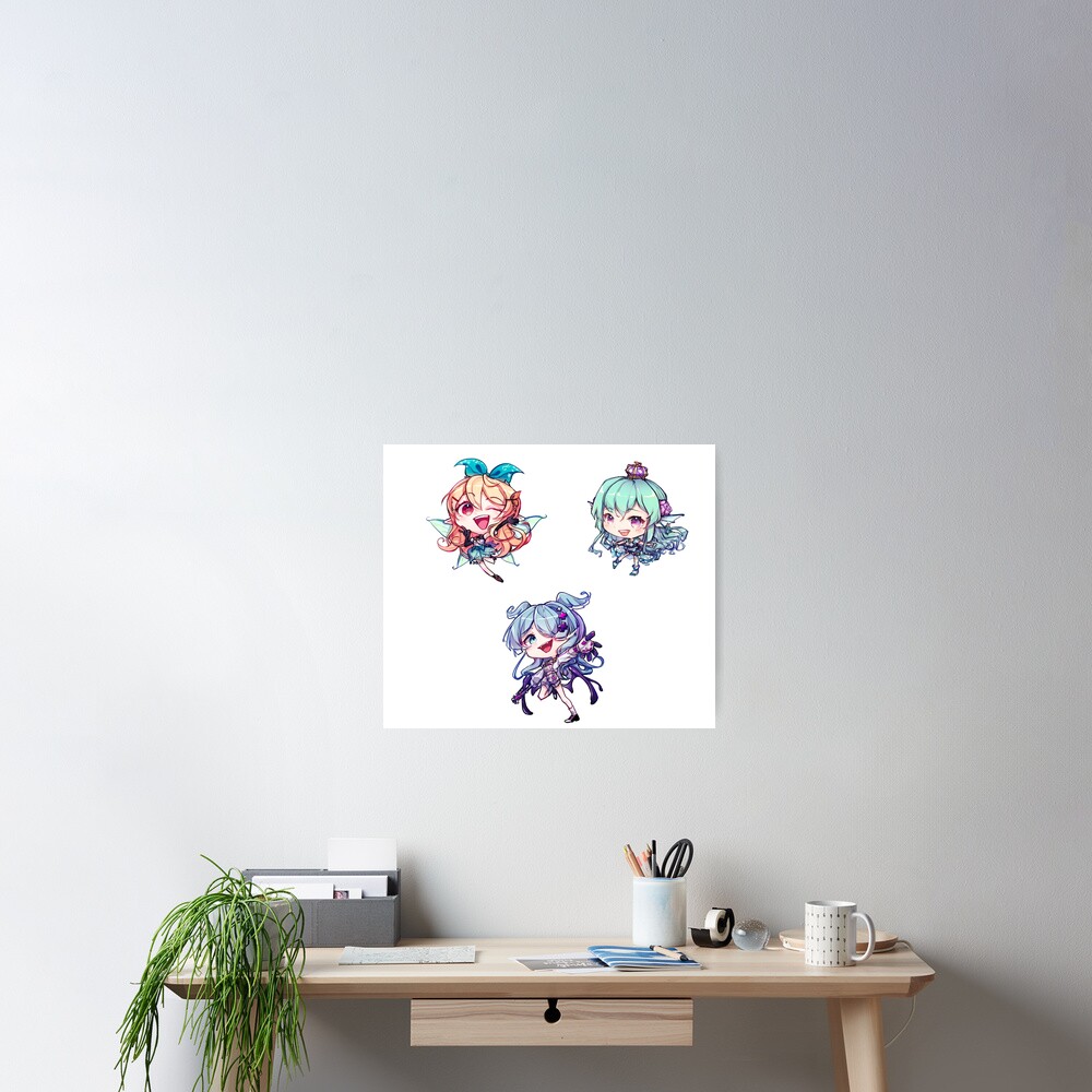 "Lazulight Chibi - Nijisanji EN" Sticker for Sale by Ladita | Redbubble