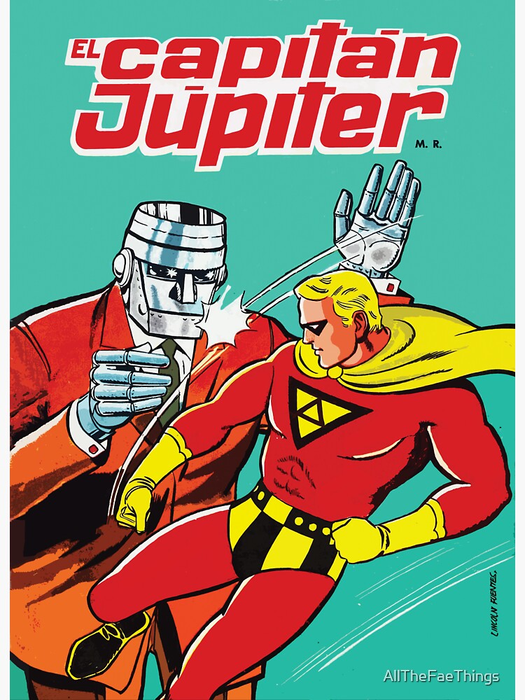 "El Capitan Jupiter Vol.03 1960's Superhero Comic Cover from Chile ...
