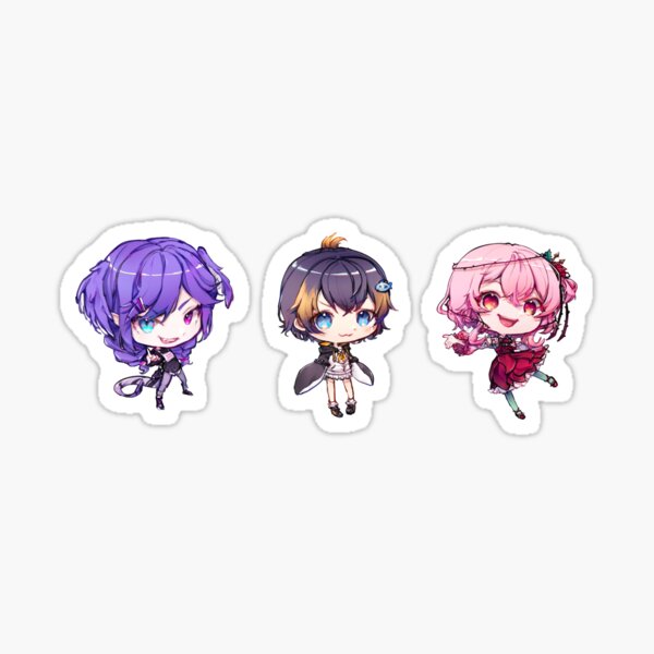 "Obsydia Chibi - Nijisanji EN" Sticker for Sale by Ladita | Redbubble