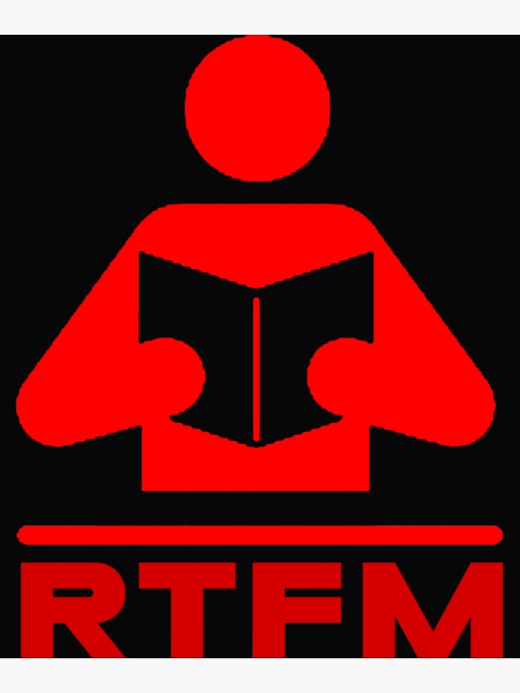 Copie de RTFM T shirts Design MAO RTFM Premium Matte Vertical Poster sold by A Materials | SKU ...