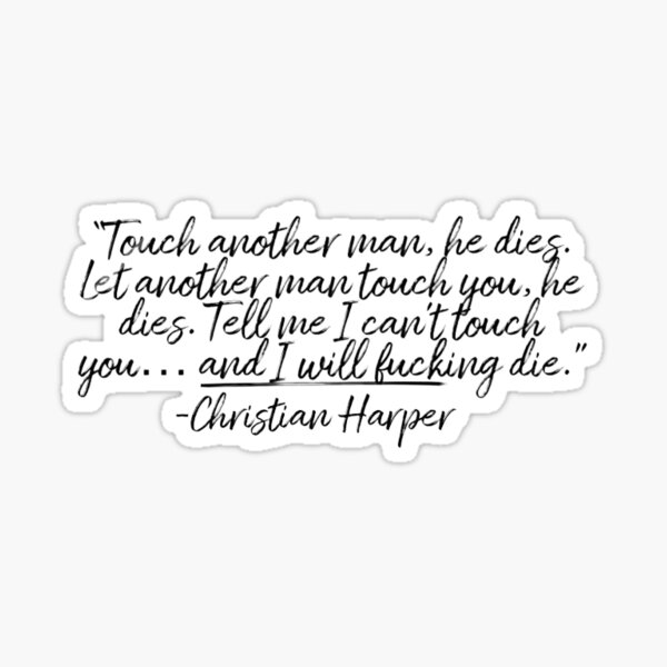 "Twisted Lies" Sticker for Sale by kieley242002 | Redbubble