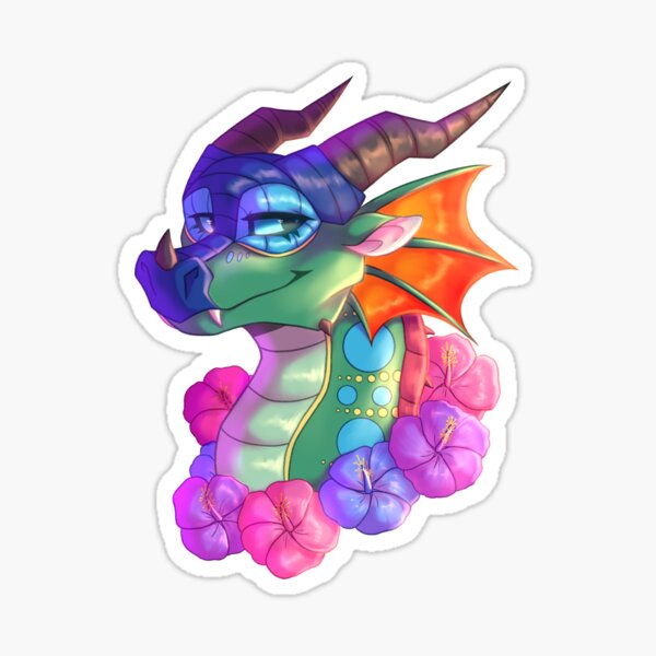 "Wings of fire Glory" Sticker for Sale by ArtbyRoseDragon | Redbubble