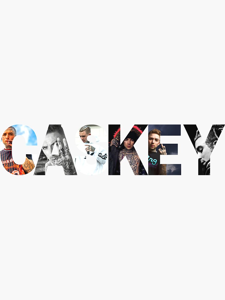"Caskey t shirt and sticker | Caskey Sticker" Sticker for Sale by ...