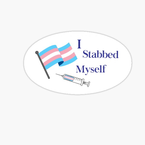 "Transgender Flag Sticker" Sticker for Sale by AchillesHelios | Redbubble