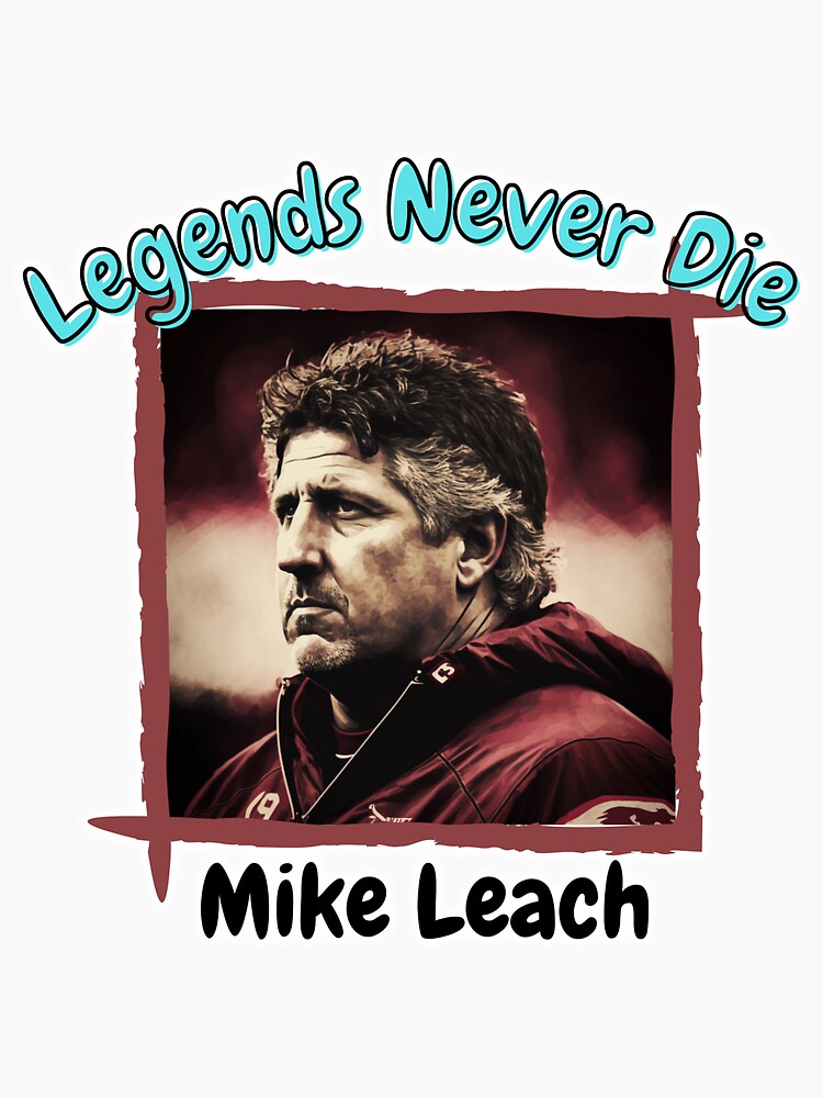 "Mike Leach" Sticker for Sale by Love-Ra | Redbubble
