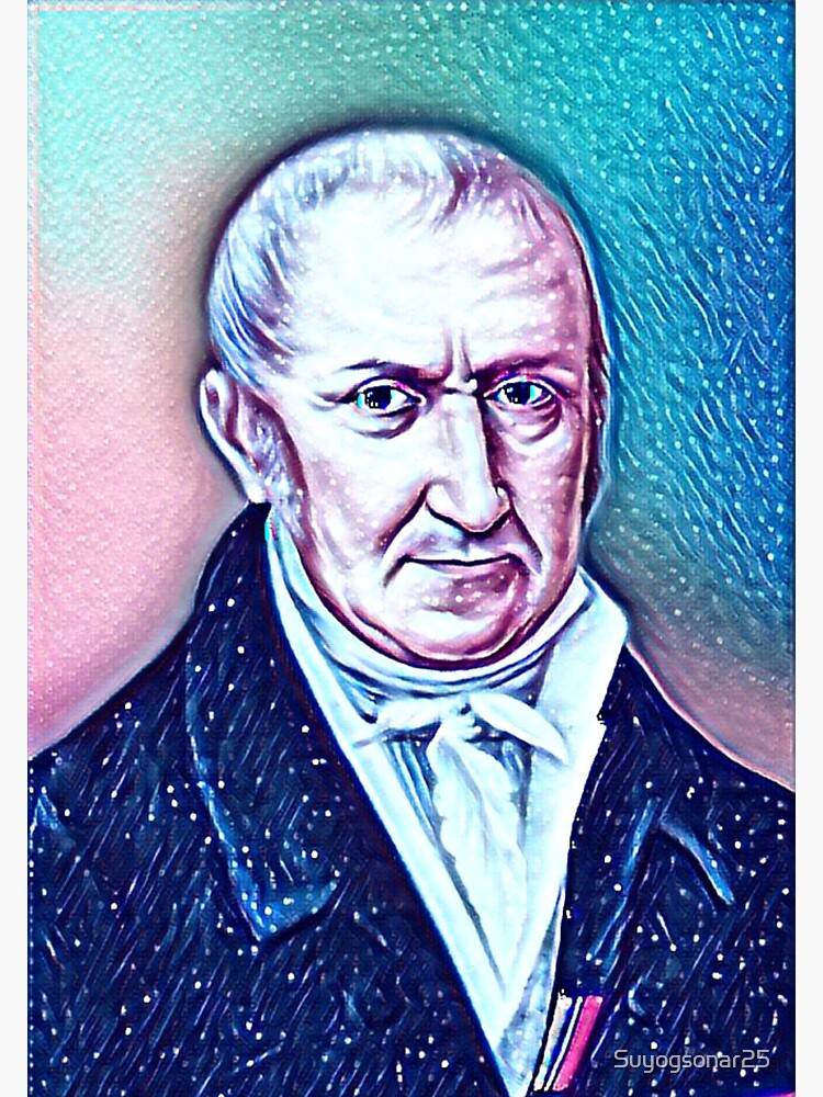 "Alessandro Volta Artwork | Alessandro Volta Portrait | Alessandro ...