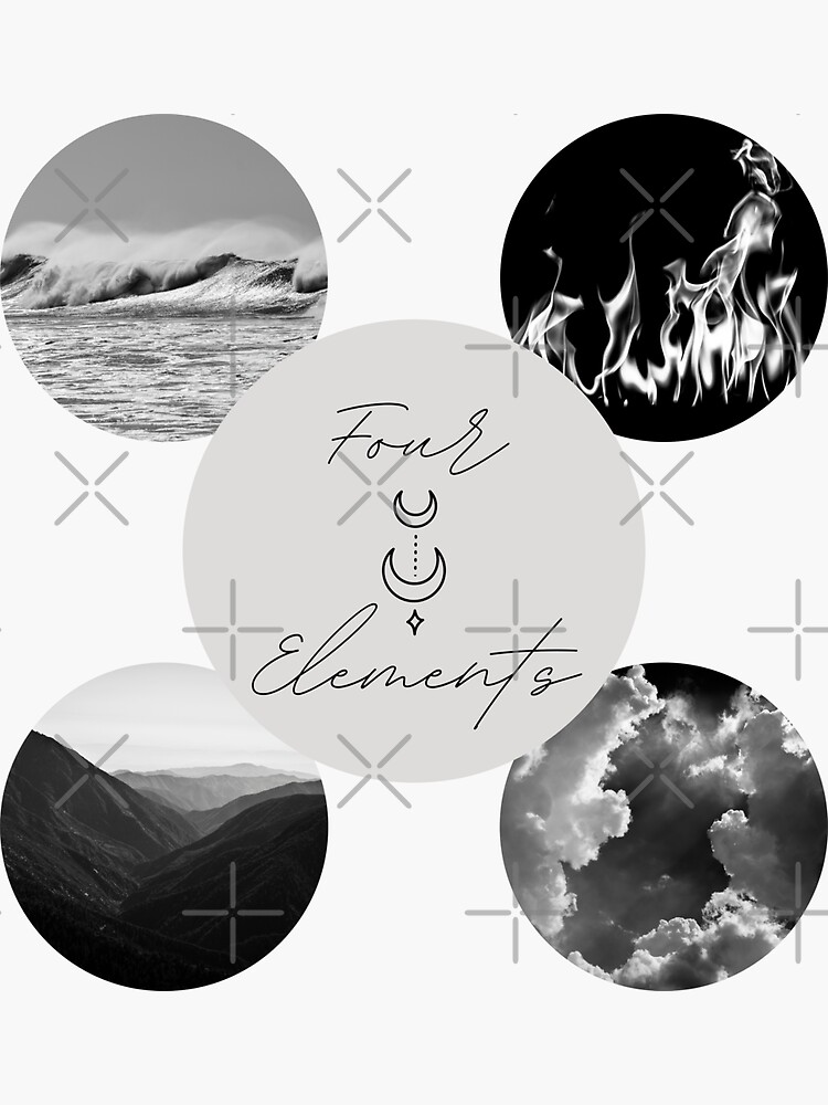 "Earth Element Four Elements" Sticker for Sale by OldTreePrintSho ...