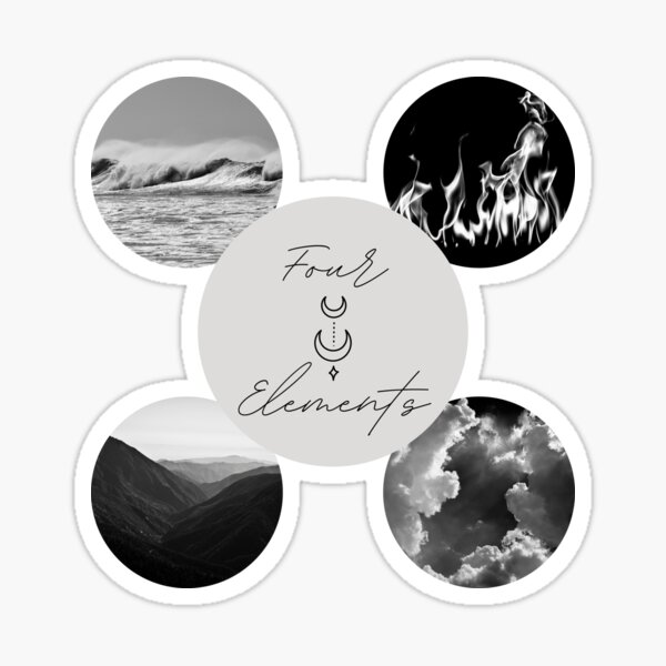 "Earth Element Four Elements" Sticker for Sale by OldTreePrintSho ...