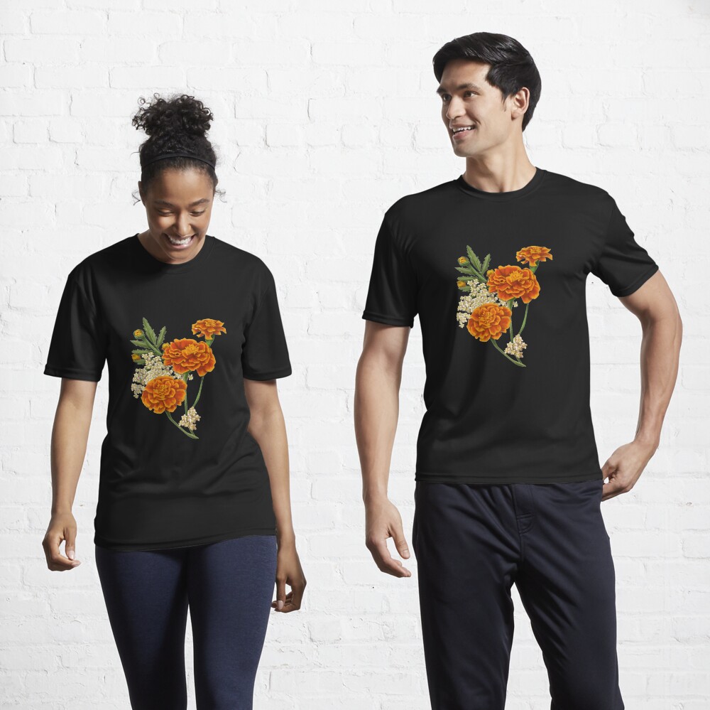 "Marigold " Sticker for Sale by maryamazhar7654 | Redbubble