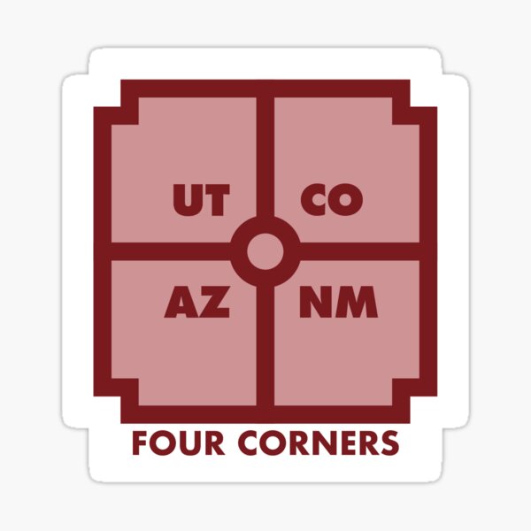 Four Corners Monument Souvenir Gifts & Merchandise | Redbubble