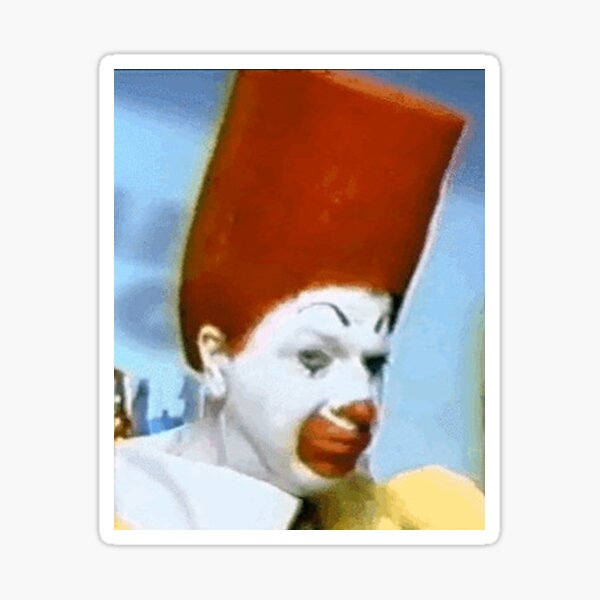 Sticker Ronald Mcdonald Redbubble