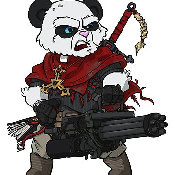 "Priest Darkly Teddy" Sticker for Sale by hiwez | Redbubble