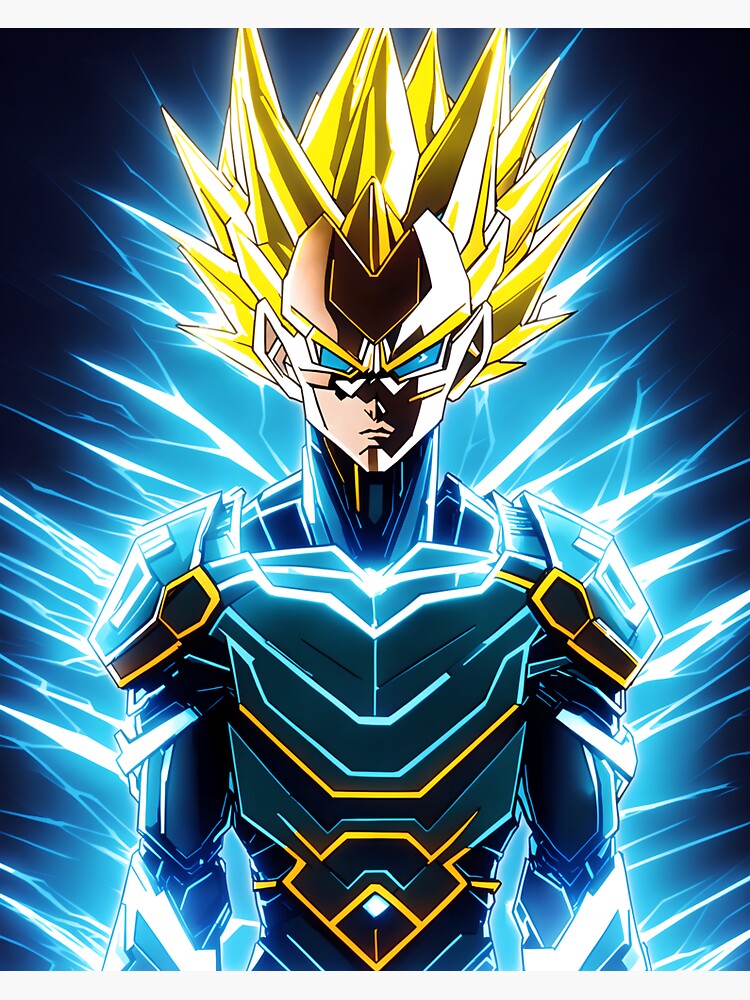 "Cyborg Super Saiyan" Sticker for Sale by DeadlyPretzel | Redbubble