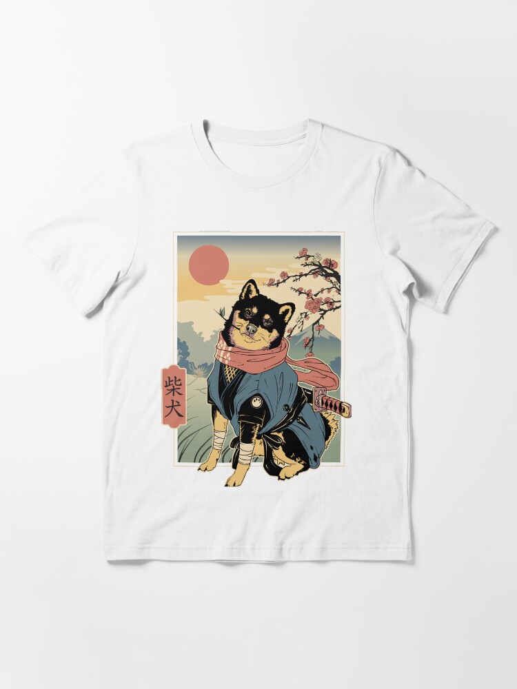 "Shiba inu ronin dog" T-shirt for Sale by evolrediar | Redbubble ...