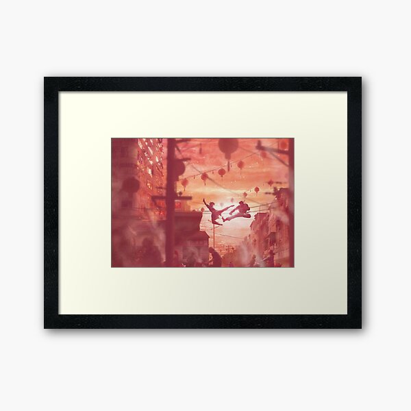"Chinese Street " Framed Art Print for Sale by orioto | Redbubble