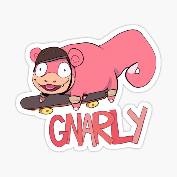 Gnarly Stickers | Redbubble