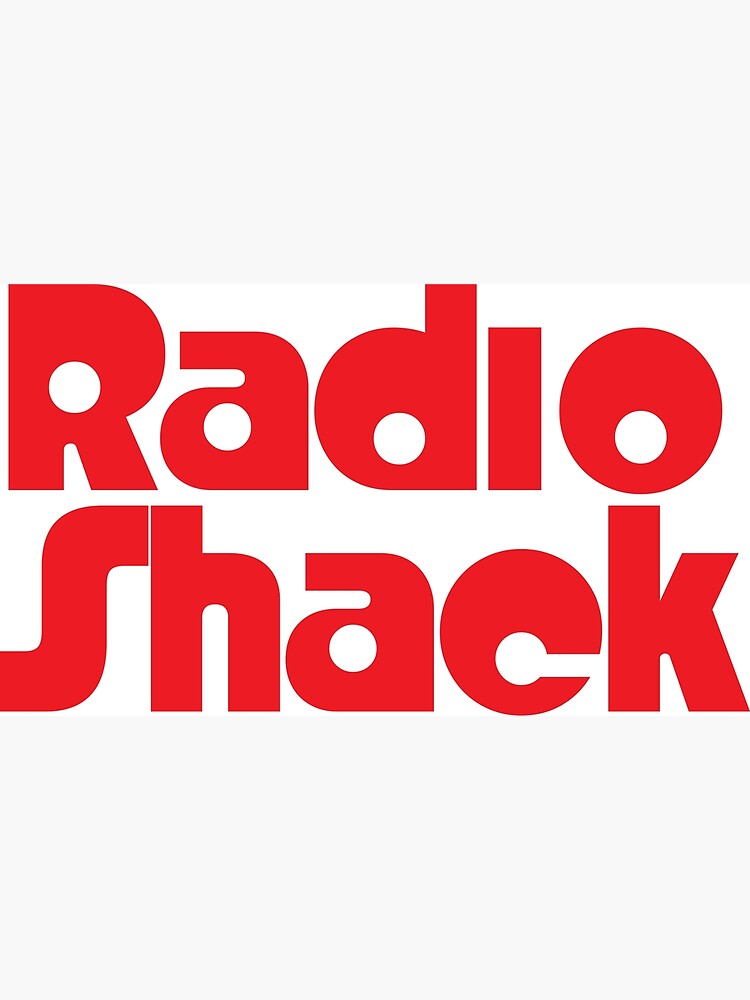 "RadioShack Retro Logo" Poster for Sale by fergyfilms | Redbubble
