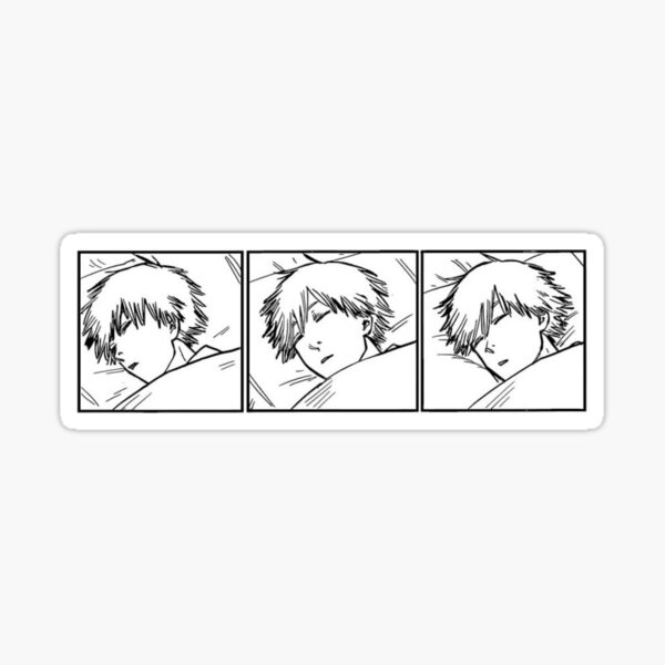 "Denji Chainsaw Man Sticker" Sticker for Sale by Tenshi33 | Redbubble