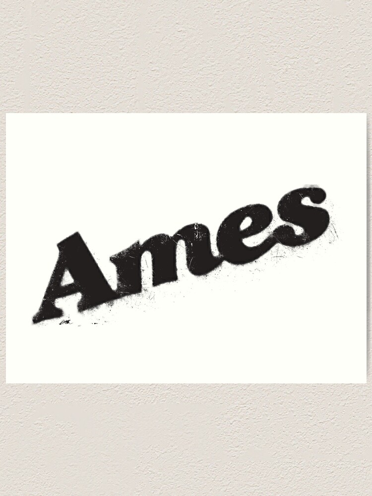 "Ames Department Store Retro Logo Worn" Art Print for Sale by ...