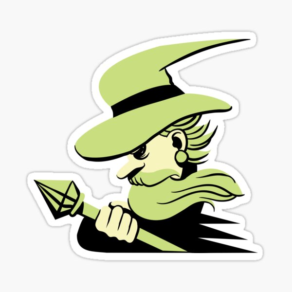 "Magical Mystery: Enchanted Magic Man Design | Aesthetic" Sticker for ...
