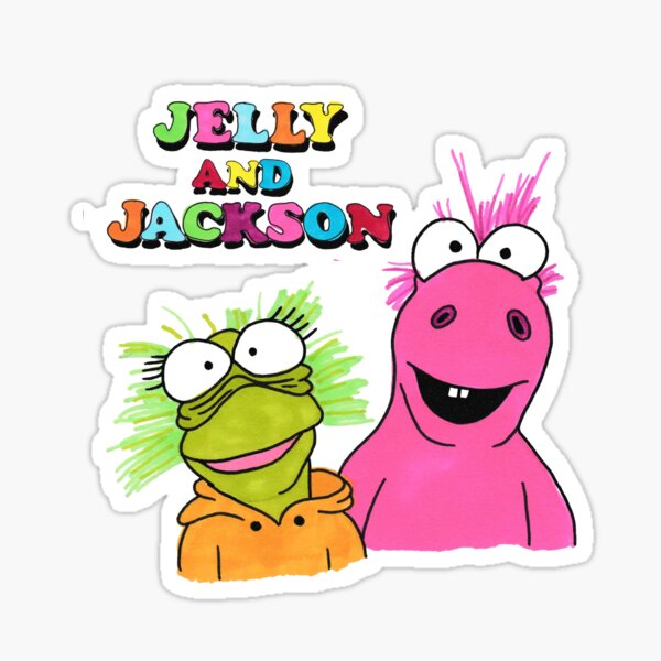 "Jelly and Jackson - The Story Makers" Sticker for Sale by TheDizzyFox ...